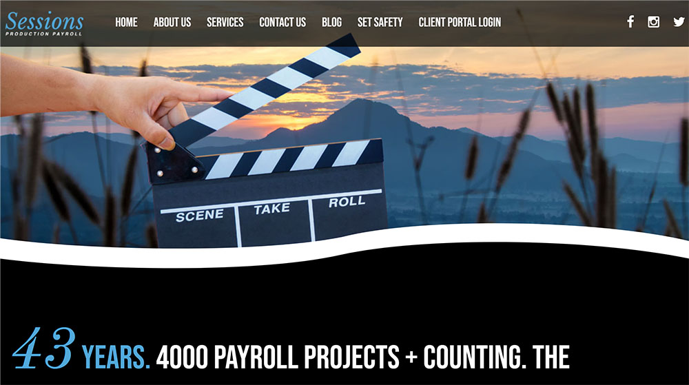 Sessions Payroll Responsive Website